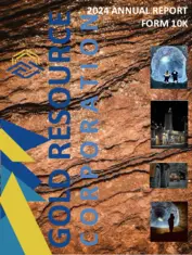 Gold Resource Corp. - AnnualReports.com