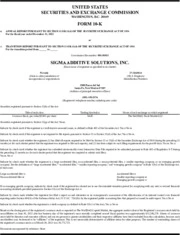 Sigma Additive Solutions, Inc. - AnnualReports.com