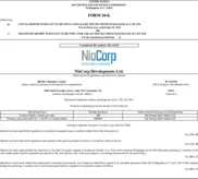 Niocorp Developments Ltd. - AnnualReports.com