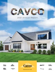 Cavco Industries Inc. - AnnualReports.com