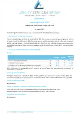 Ashley Services Group - AnnualReports.com