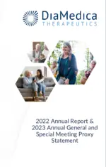 DiaMedica Therapeutics Inc. - AnnualReports.com