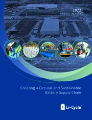 Li-Cycle - AnnualReports.com