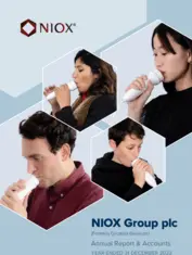 NIOX Group Plc - AnnualReports.com