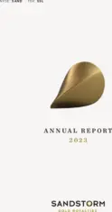 Sandstorm Gold Royalties - AnnualReports.com