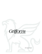 Griffon Corporation - AnnualReports.com