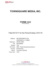 Townsquare Media - AnnualReports.com