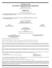Sigma Additive Solutions, Inc. - AnnualReports.com