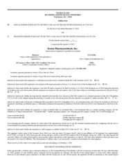 Enzon Pharmaceuticals Inc. - AnnualReports.com